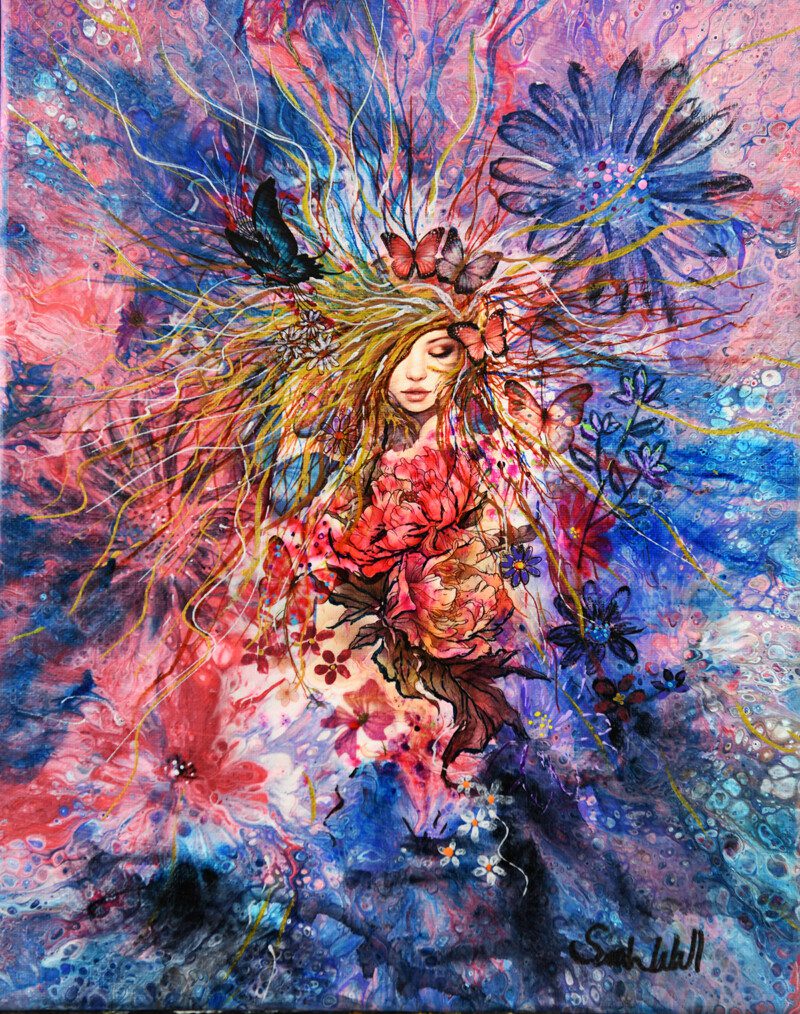 Art World Sensation: Sarah Wall's Electrifying Auction Raises Funds for ...
